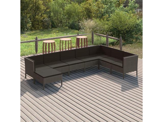 Click here for vidaXL Patio Lounge Set Outdoor Sectional Sofa Set... prices