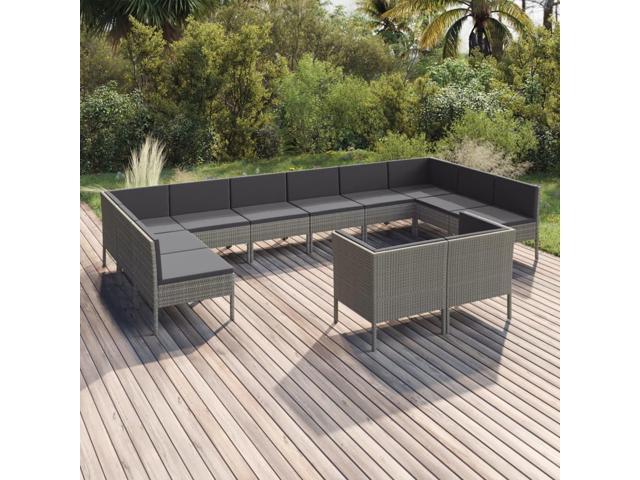 Click here for vidaXL Patio Lounge Set Outdoor Sectional Sofa Set... prices
