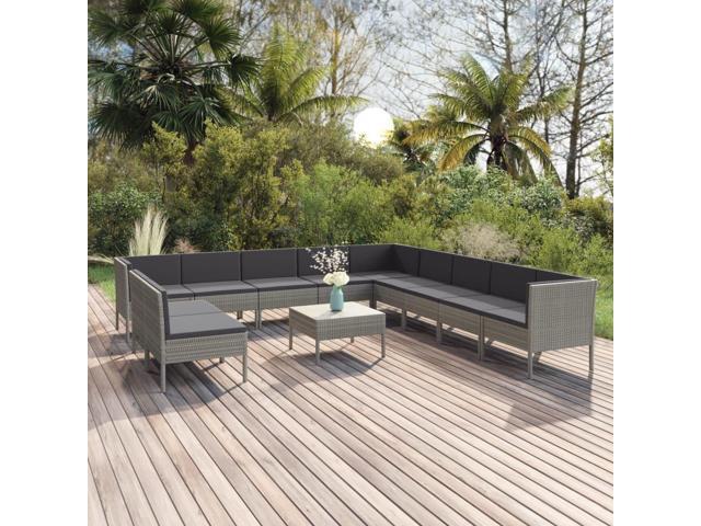 Click here for vidaXL Garden Lounge Set Patio Sectional Sofa Couc... prices