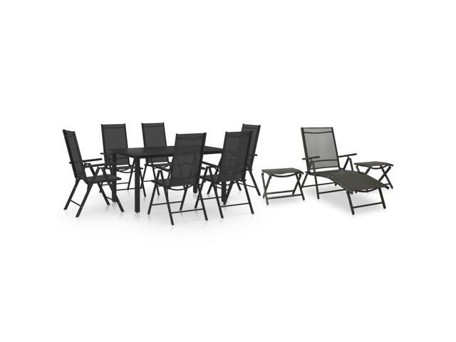 Click here for vidaXL Patio Dining Set Outdoor Table and Chair 10... prices