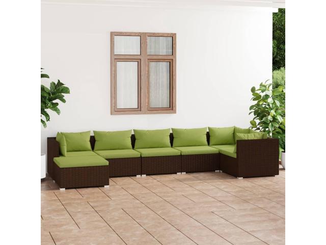 Click here for vidaXL Patio Lounge Set Outdoor Sectional Sofa Set... prices