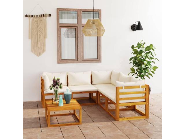 Click here for vidaXL Patio Lounge Set 6 Piece Sofa with Cushion... prices