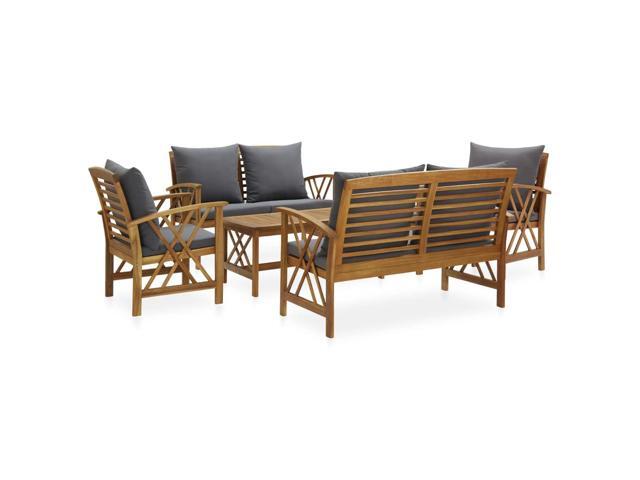 Click here for vidaXL Patio Furniture Set 5 Piece Bench Seat with... prices