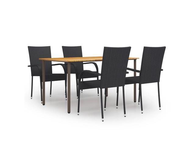 Click here for vidaXL Patio Dining Set 5 Piece Outdoor Table and... prices