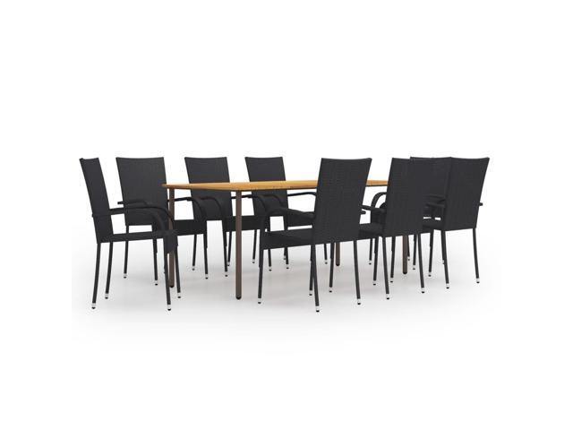 Click here for vidaXL Patio Dining Set Outdoor Table and Chair Se... prices