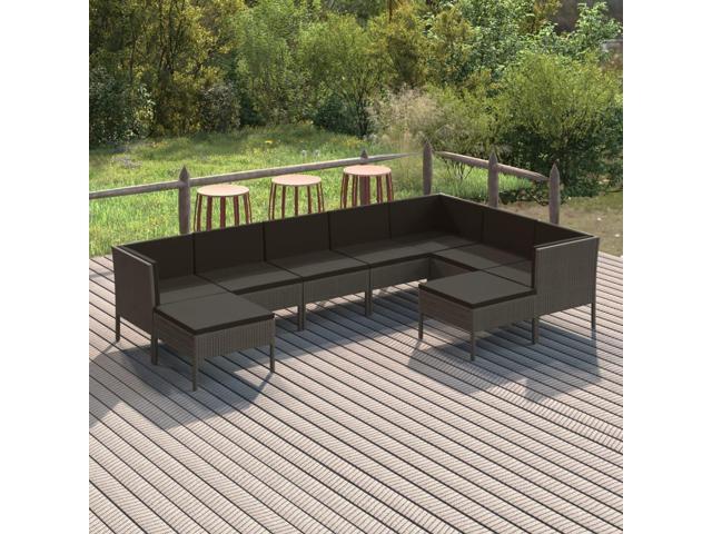 Click here for vidaXL Patio Lounge Set Outdoor Sectional Sofa Set... prices