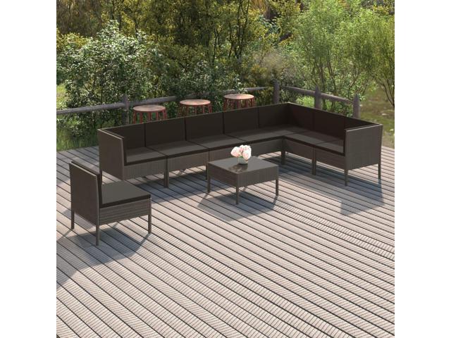 Click here for vidaXL Patio Lounge Set Outdoor Sectional Sofa Set... prices