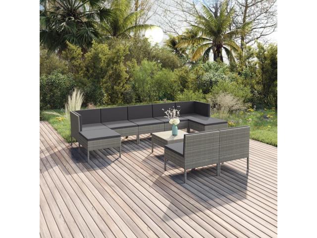 Click here for vidaXL Patio Lounge Set Outdoor Sectional Sofa Set... prices