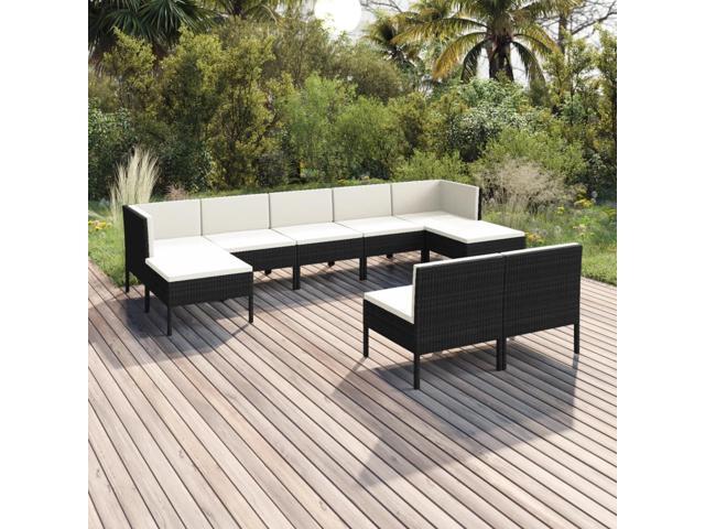 Click here for vidaXL Patio Lounge Set Outdoor Sectional Sofa Set... prices