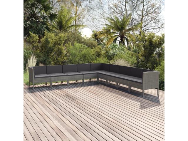 Click here for vidaXL Garden Lounge Set Patio Sectional Sofa Couc... prices