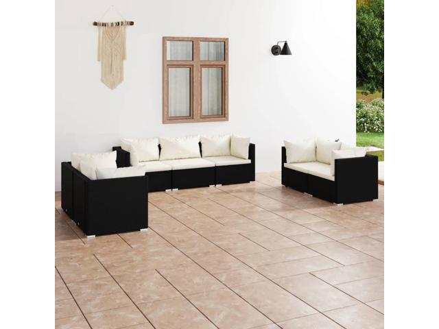 Click here for vidaXL Patio Lounge Set Outdoor Sectional Sofa Set... prices