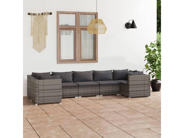 Click here for vidaXL Patio Lounge Set Outdoor Sectional Sofa Set... prices