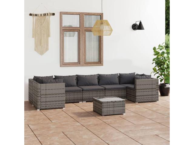 Click here for vidaXL Patio Lounge Set Outdoor Sectional Sofa Set... prices
