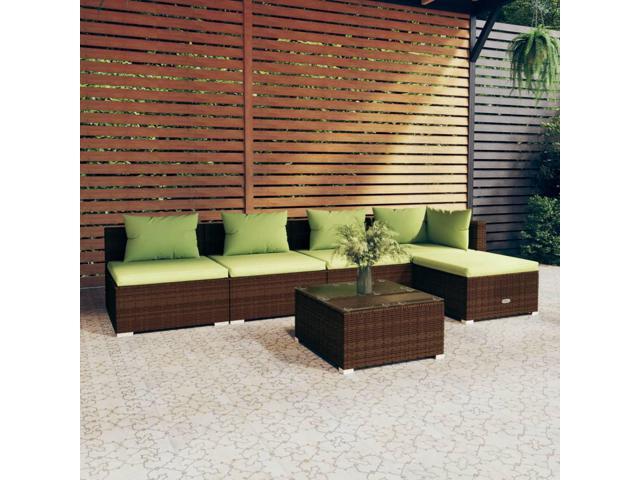 Click here for vidaXL Patio Lounge Set Outdoor Sectional Sofa Set... prices