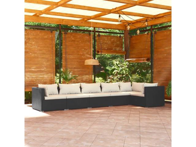 Click here for vidaXL Patio Lounge Set Outdoor Sectional Sofa Set... prices