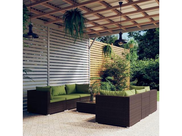 Click here for vidaXL Patio Lounge Set Outdoor Sectional Sofa Set... prices