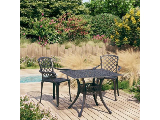 Click here for vidaXL Bistro Set Table and Chair Bistro Table 3 P... prices