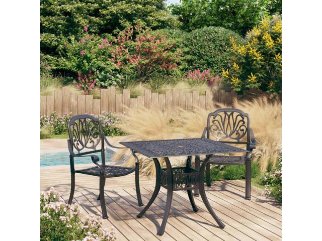 Click here for vidaXL Bistro Set Table and Chair Bistro Table 3 P... prices