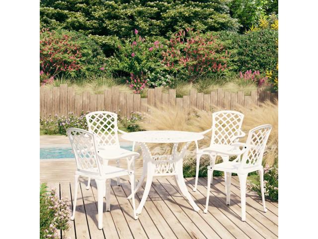 Click here for vidaXL Patio Bistro Set Outdoor Bistro Table Set 5... prices