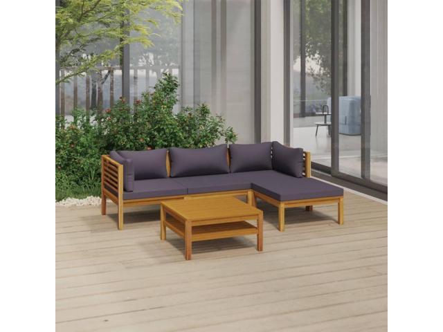 Click here for vidaXL Patio Lounge Set Outdoor Sectional Sofa Set... prices