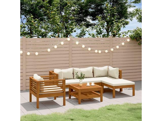 Click here for vidaXL Patio Lounge Set Outdoor Sectional Sofa Set... prices