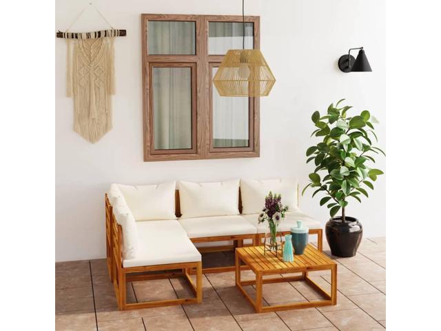 Click here for vidaXL Patio Lounge Set Outdoor Sectional Sofa Set... prices