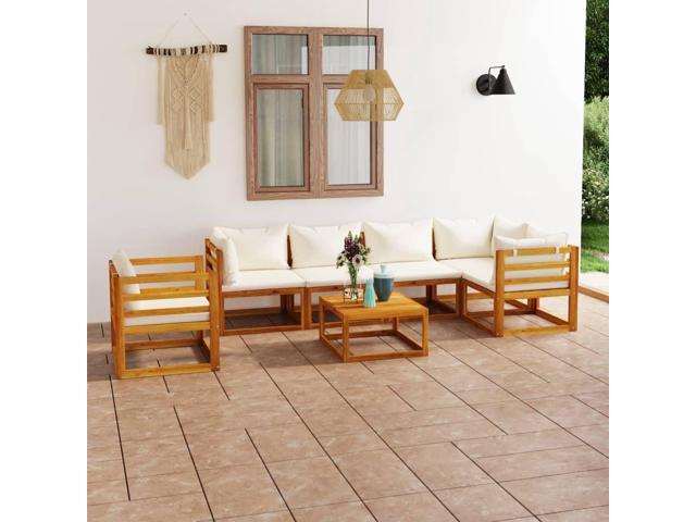 Click here for vidaXL Patio Lounge Set Outdoor Sectional Sofa Set... prices