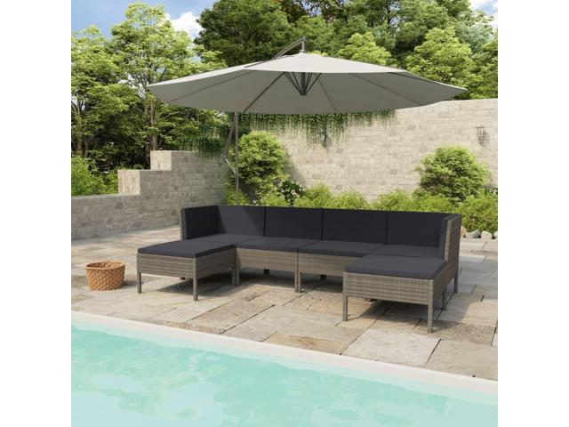 Click here for vidaXL Patio Furniture Set 6 Piece Sofa Couch with... prices