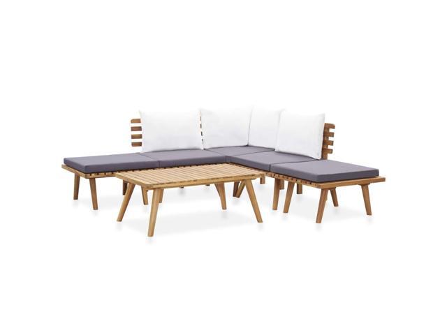 Click here for vidaXL Patio Lounge Set Outdoor Sectional Sofa Set... prices