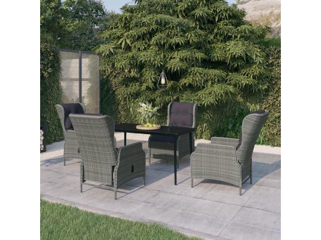 Click here for vidaXL Patio Dining Set Outdoor Dining Set Table a... prices