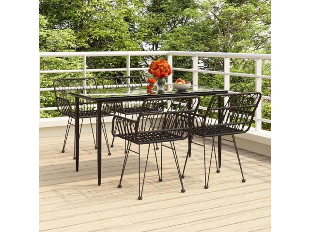 Click here for vidaXL Patio Dining Set Outdoor Furniture Conversa... prices