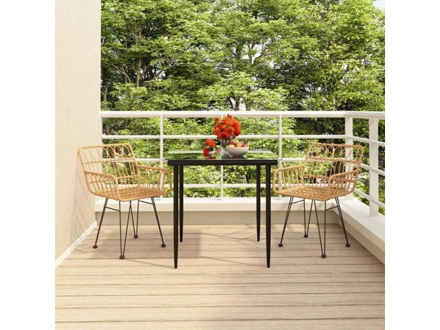 Click here for vidaXL Patio Dining Set Outdoor Furniture Conversa... prices