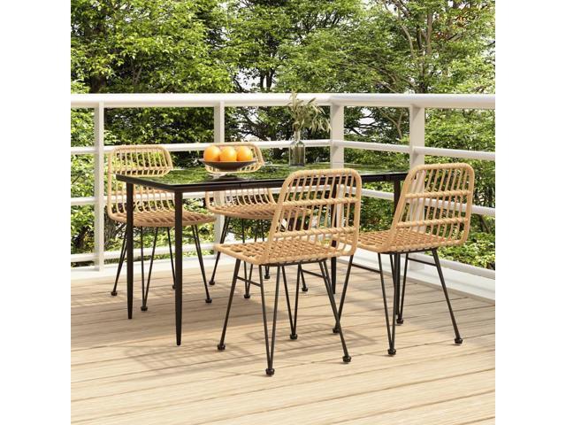Click here for vidaXL Patio Dining Set Outdoor Furniture Conversa... prices