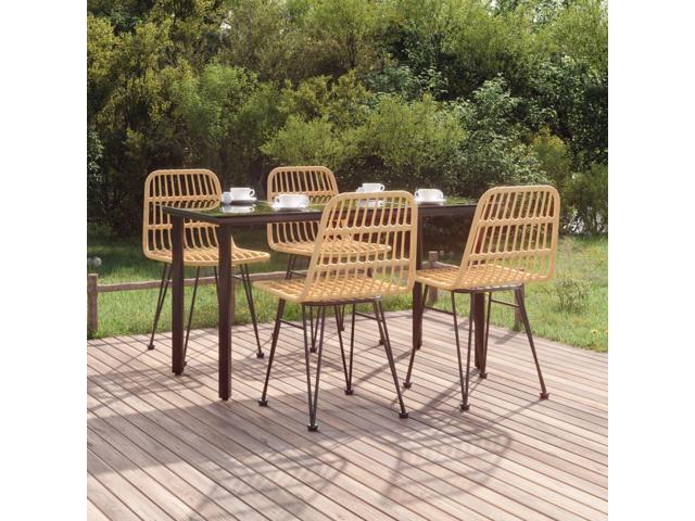 Click here for vidaXL Patio Dining Set Outdoor Furniture Conversa... prices