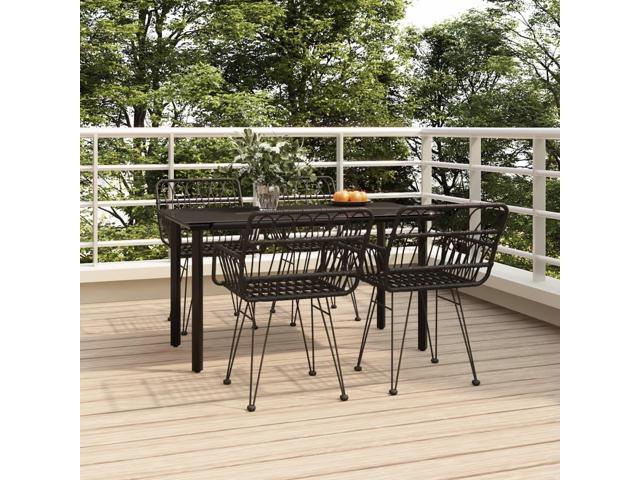 Click here for vidaXL Patio Dining Set Outdoor Furniture Conversa... prices