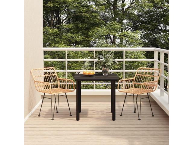 Click here for vidaXL Patio Dining Set Outdoor Furniture Conversa... prices