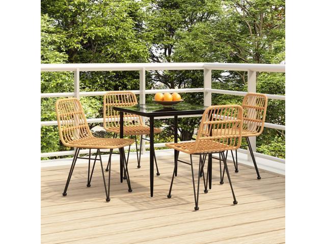 Click here for vidaXL Patio Dining Set Outdoor Furniture Conversa... prices