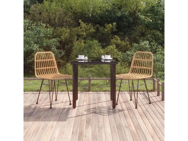 Click here for vidaXL Patio Dining Set Outdoor Furniture Conversa... prices