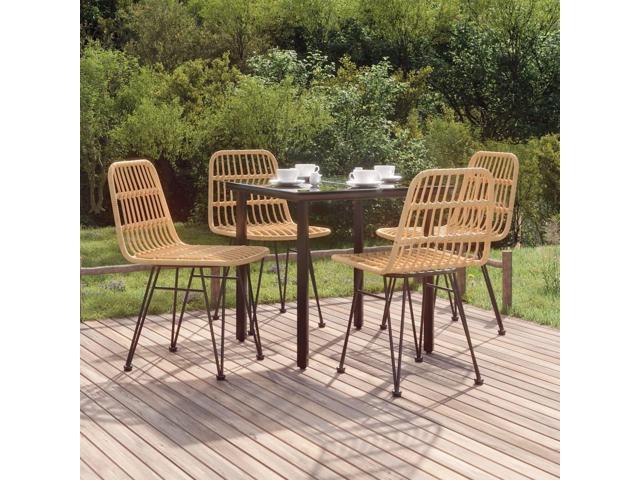 Click here for vidaXL Patio Dining Set Outdoor Furniture Conversa... prices