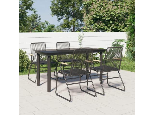 Click here for vidaXL Patio Dining Set 5 Piece Conversation Set w... prices