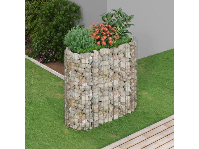 Click here for vidaXL Raised Garden Bed Outdoor Gabion Raised Bed... prices