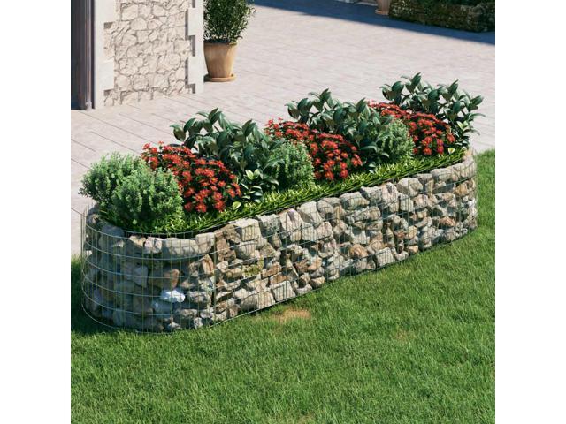 Click here for vidaXL Raised Garden Bed Outdoor Gabion Raised Bed... prices
