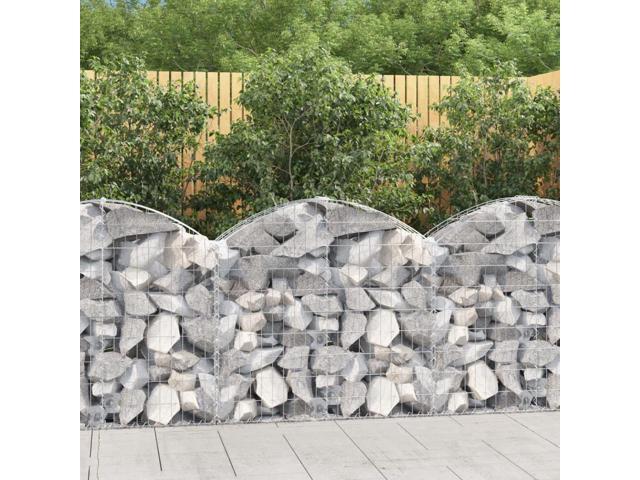 Click here for vidaXL Gabion Basket Arched Gabion Basket Planter... prices