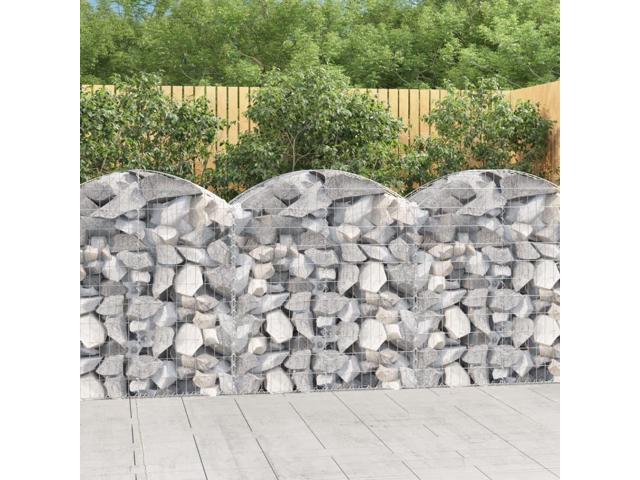 Click here for vidaXL Gabion Basket Garden Arched Gabion Basket C... prices