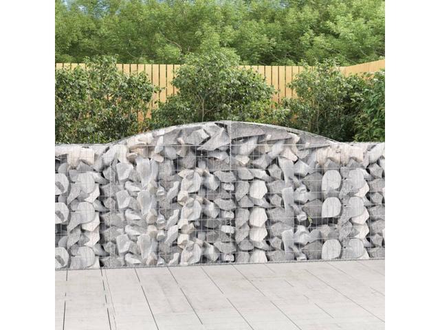 Click here for vidaXL Gabion Basket Garden Arched Gabion Basket C... prices