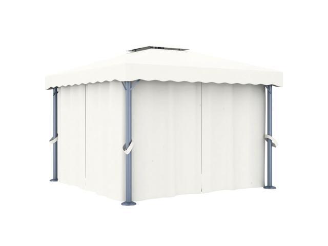 Click here for vidaXL Gazebo Canopy Tent Patio Pavilion with Curt... prices