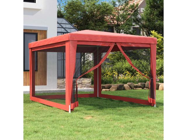 Click here for vidaXL Gazebo Party Tent Canopy Shelter with 4 Mes... prices