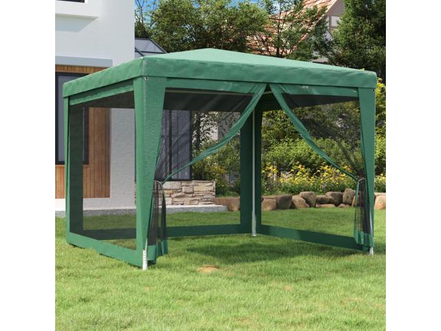 Click here for vidaXL Gazebo Outdoor Party Tent with 4 Mesh Sidew... prices