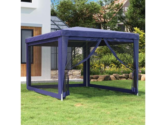 Click here for vidaXL Gazebo Outdoor Party Tent with 4 Mesh Sidew... prices
