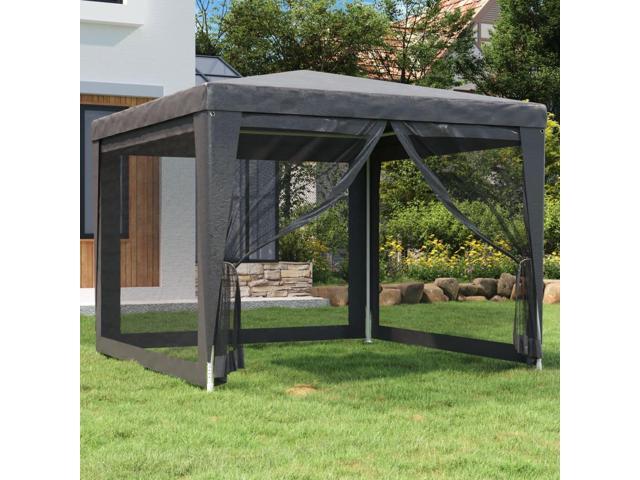 Click here for vidaXL Gazebo Outdoor Party Tent with 4 Mesh Sidew... prices